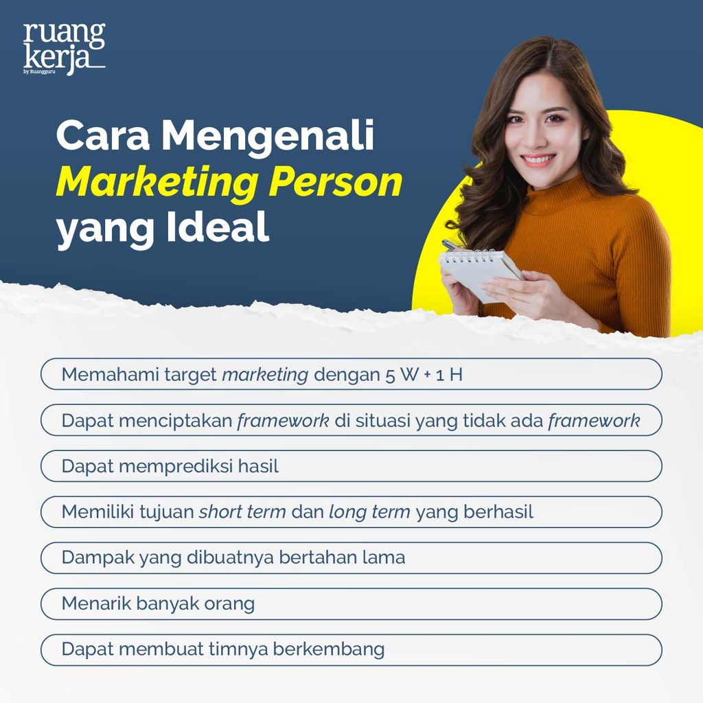 Mengenali Marketing Person yang Ideal